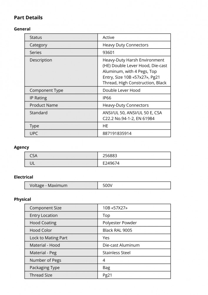 Product document preview, page 2