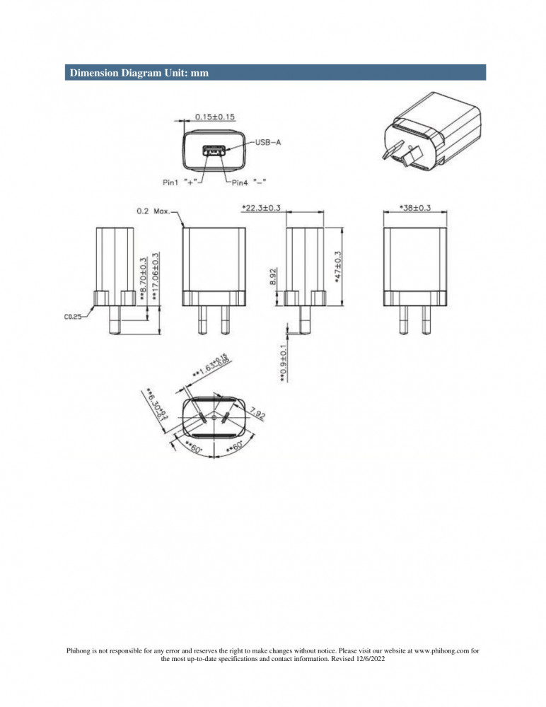 MQ05S-050B-H technical document page 3