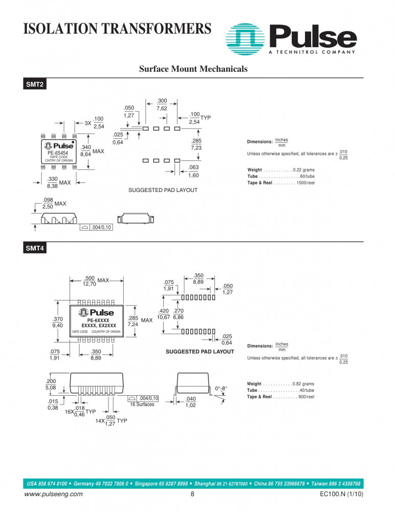 PULSE catalog page 8