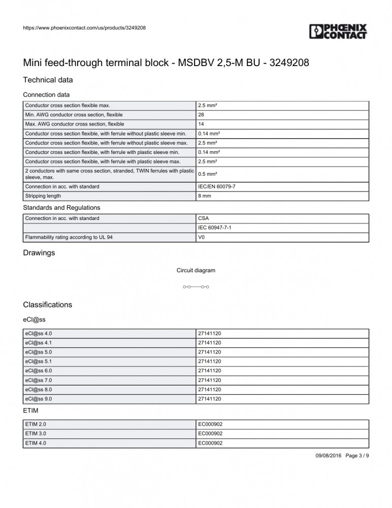 Phoenix Contact 3249208 technical document page 3