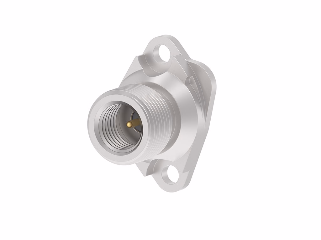 SMA Jack-to-SMP-MAX Jack, Between-Series Adapter, Straight, 4 Slots, Bag, 50 Ohms