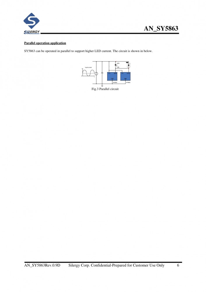 SY5863JAC datasheet page 6