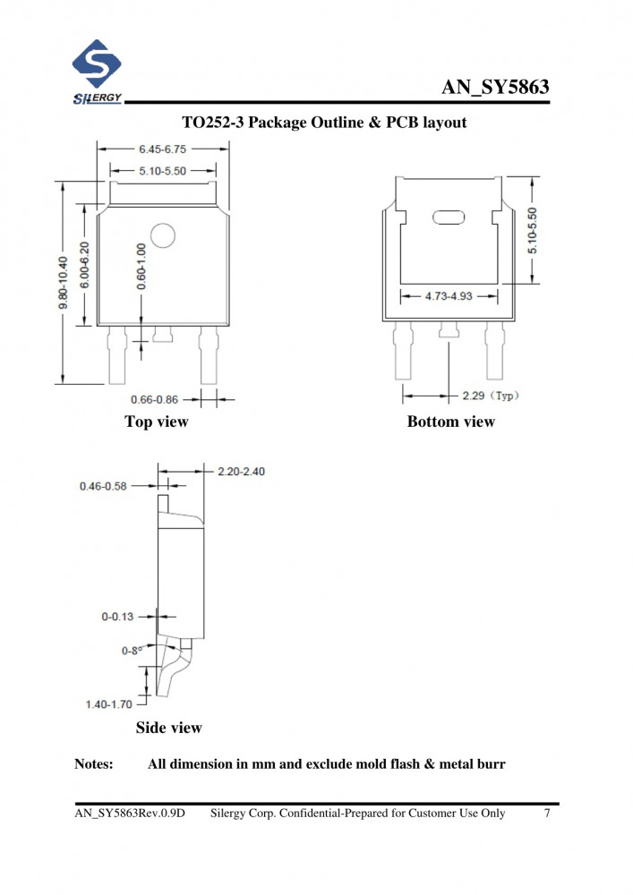 SY5863JAC datasheet page 7