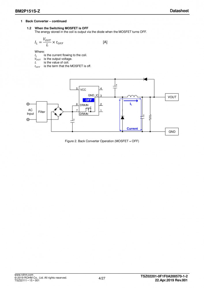 BM2P151S-Z technical document page 4