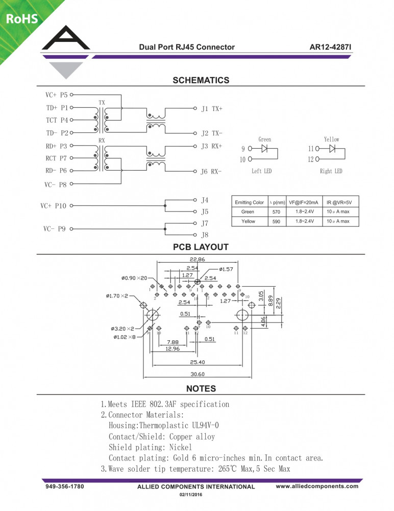 AR12-4287I technical document page 2
