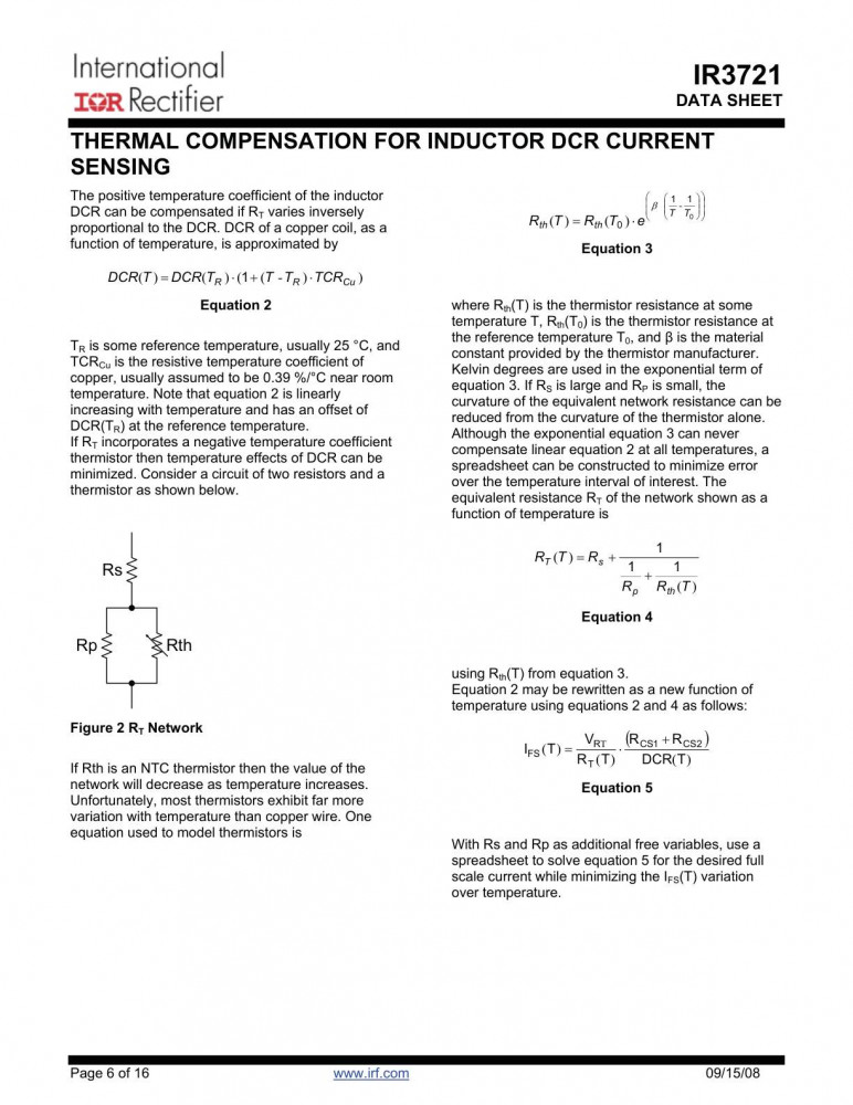 IR3721MTRPBF datasheet page 6