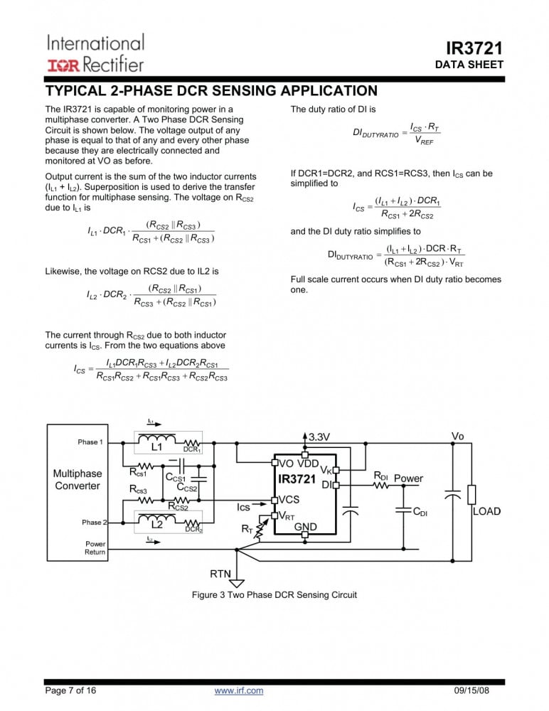 IR3721MTRPBF datasheet page 7