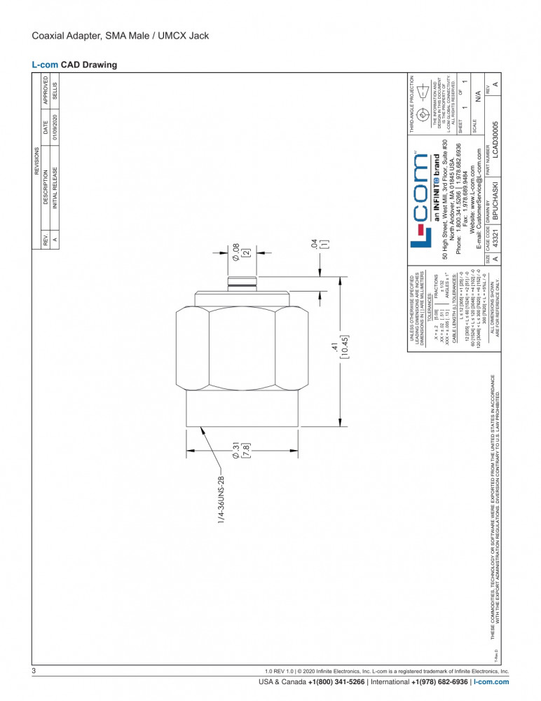 LCAD30005 datasheet page 3