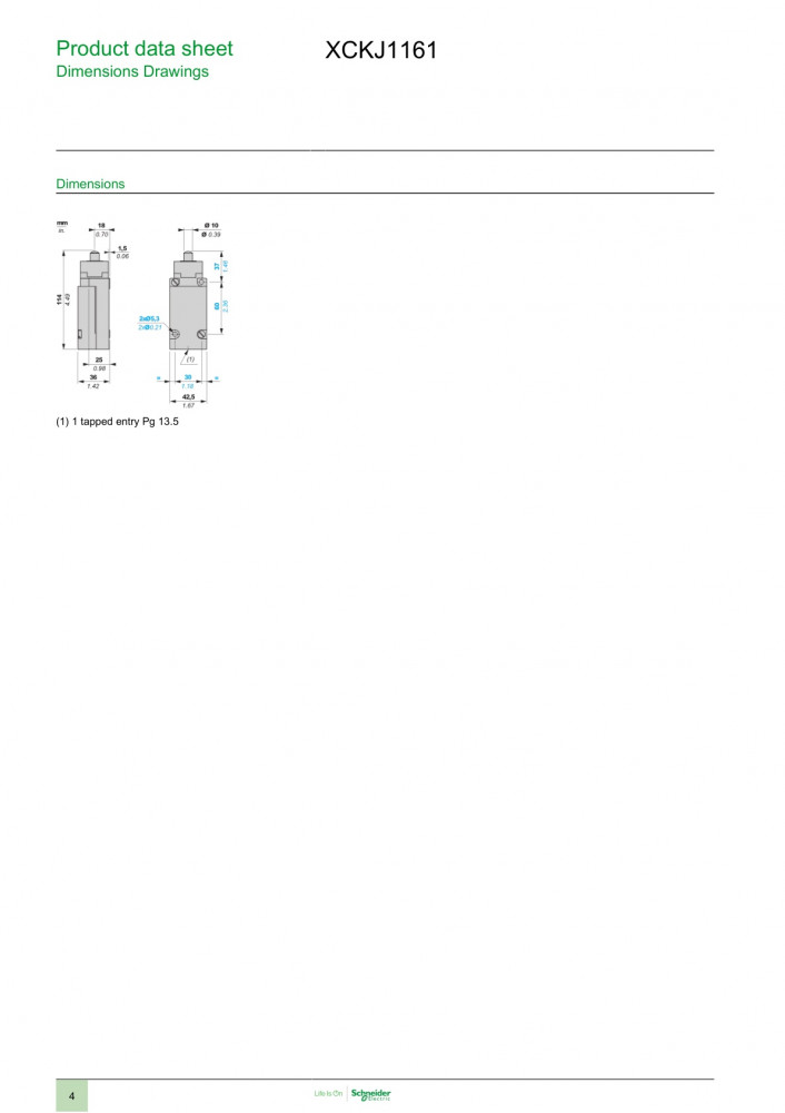 XCKJ1161 technical document page 4