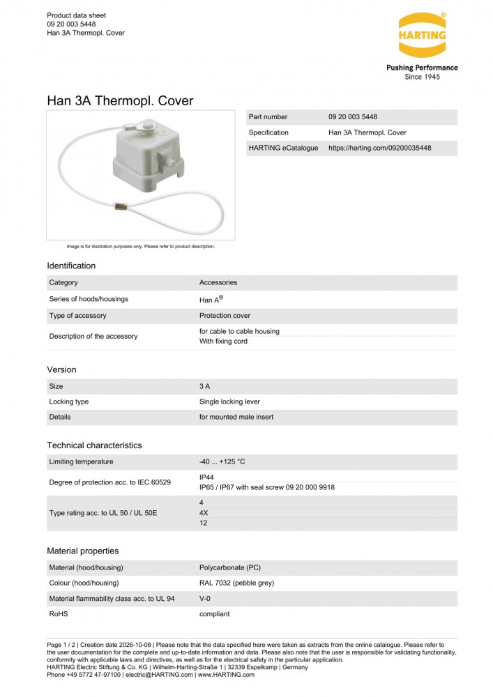 Technical document preview, page 1