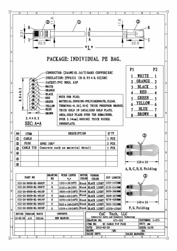CNC Tech drawing 671-323 preview