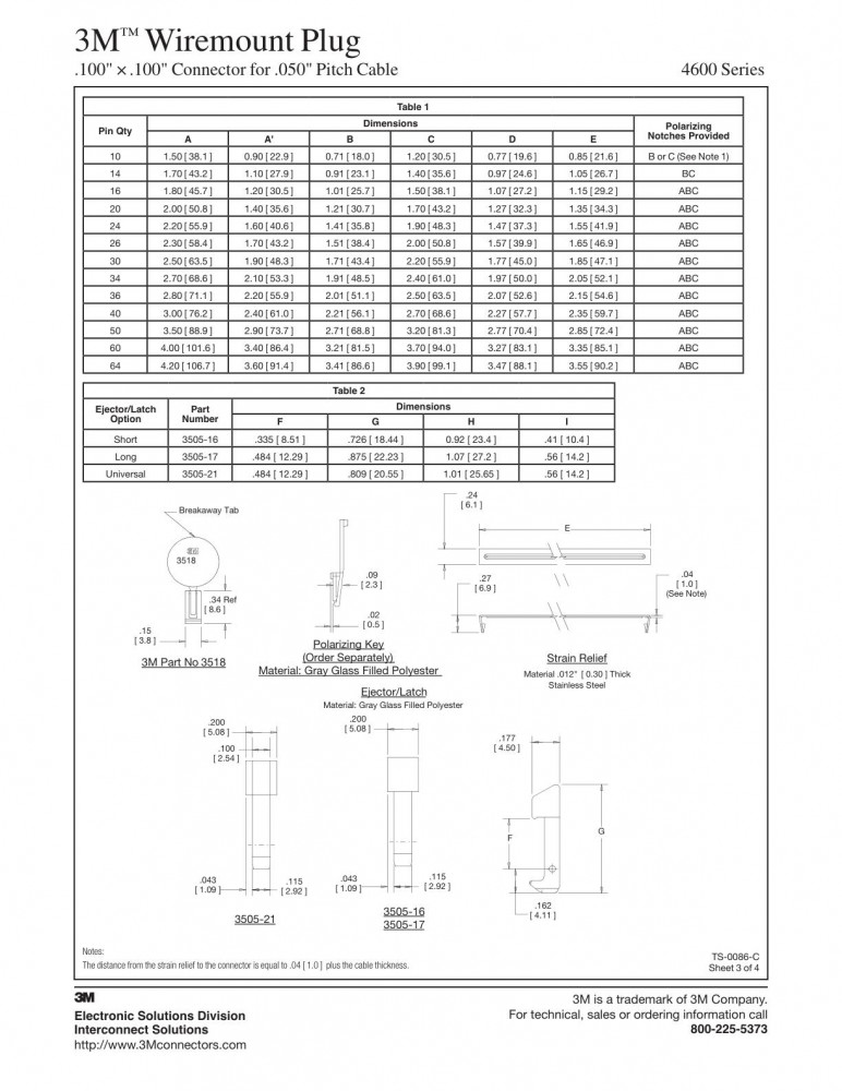 3M 4616-6205 technical document page 3