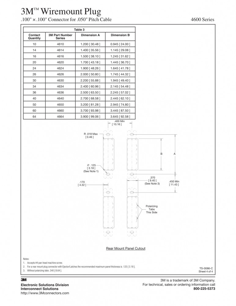3M 4616-6205 technical document page 4