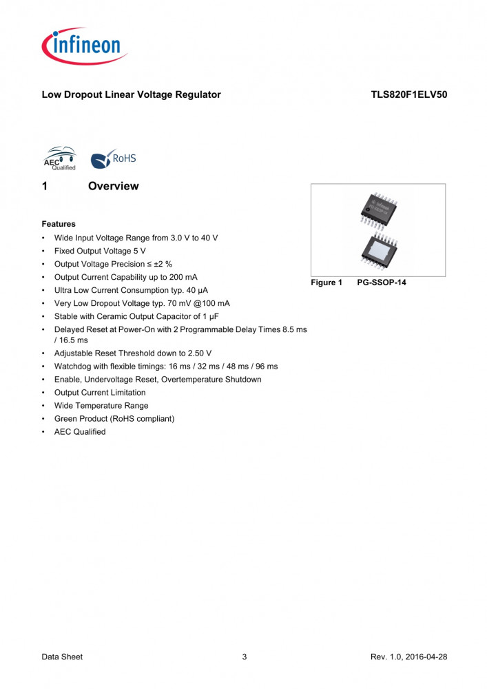 TLS820F1ELV50 datasheet page 3