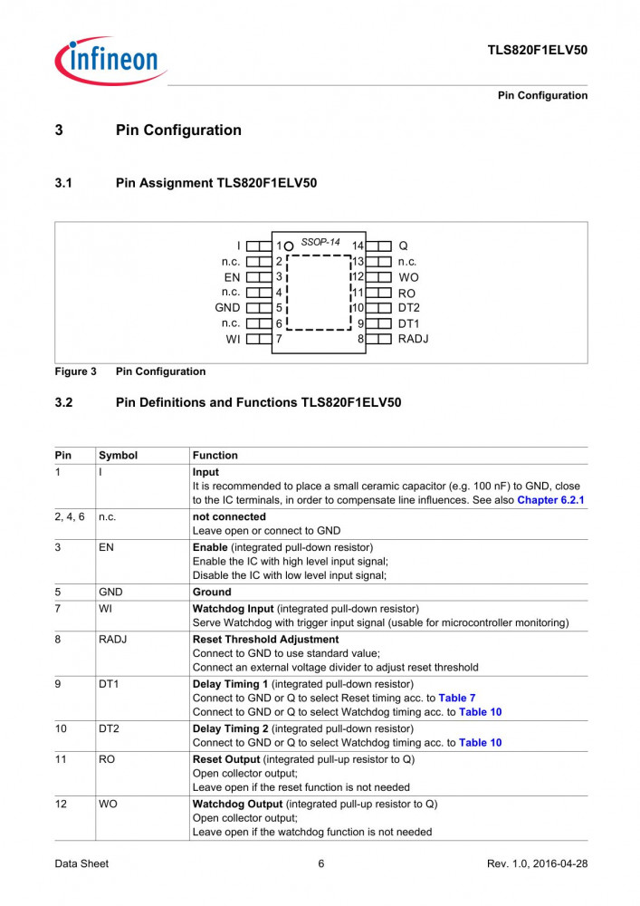 TLS820F1ELV50 datasheet page 6