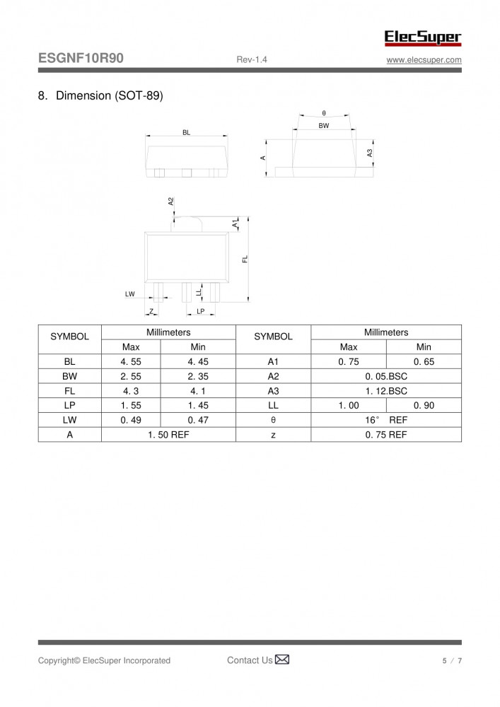ESGNF10R90 datasheet page 5