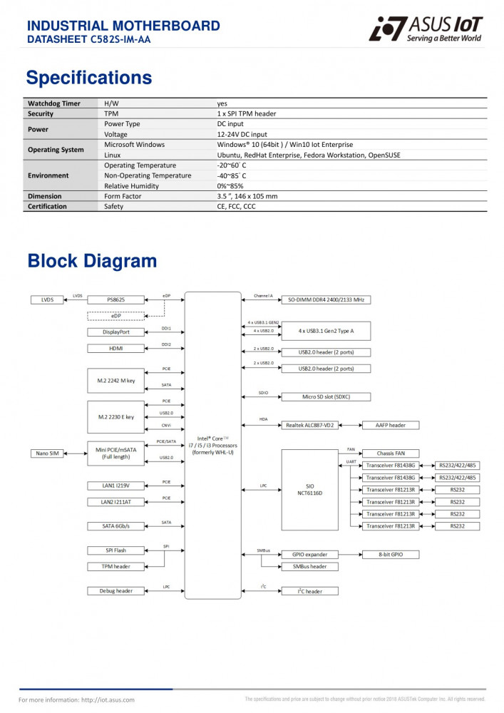 C582S-IM-AA technical document page 2