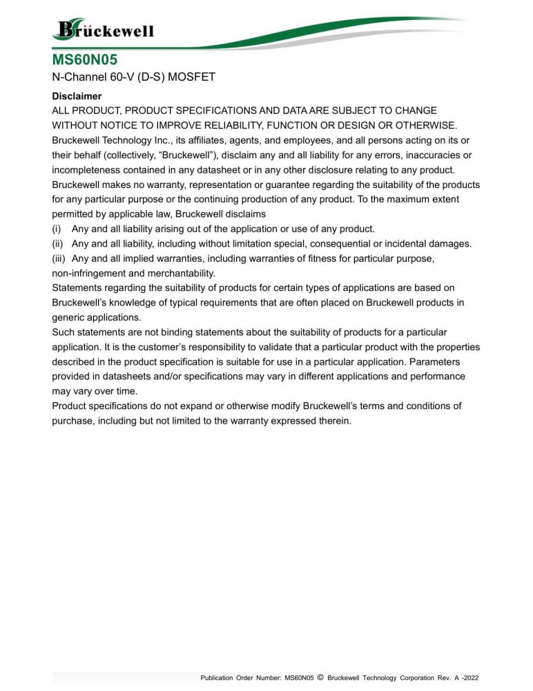 MS60N05 datasheet page 6