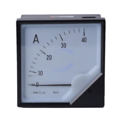 Delixi Electric 42L6A75D1 Analog Panel Ammeter