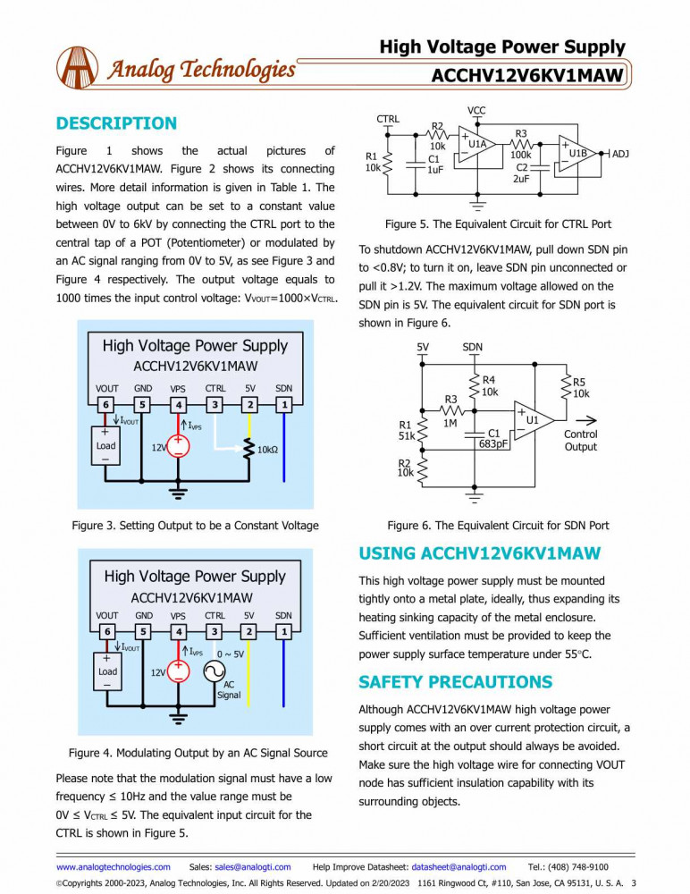 ACCHV12V6KV1MAW datasheet page 3