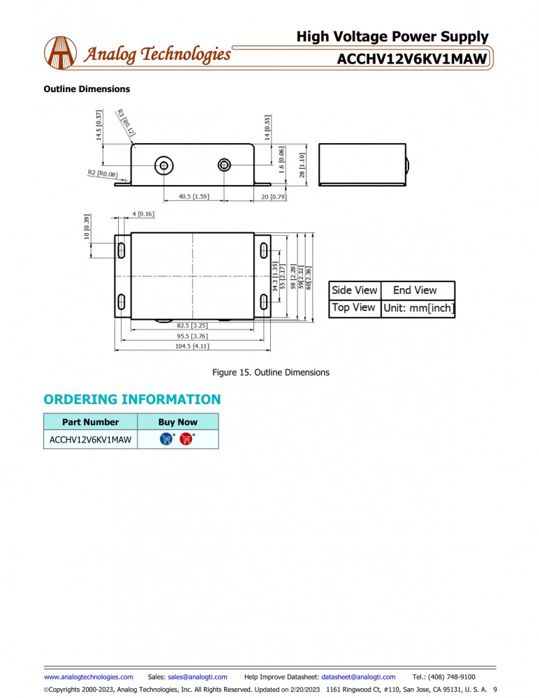 ACCHV12V6KV1MAW datasheet page 9