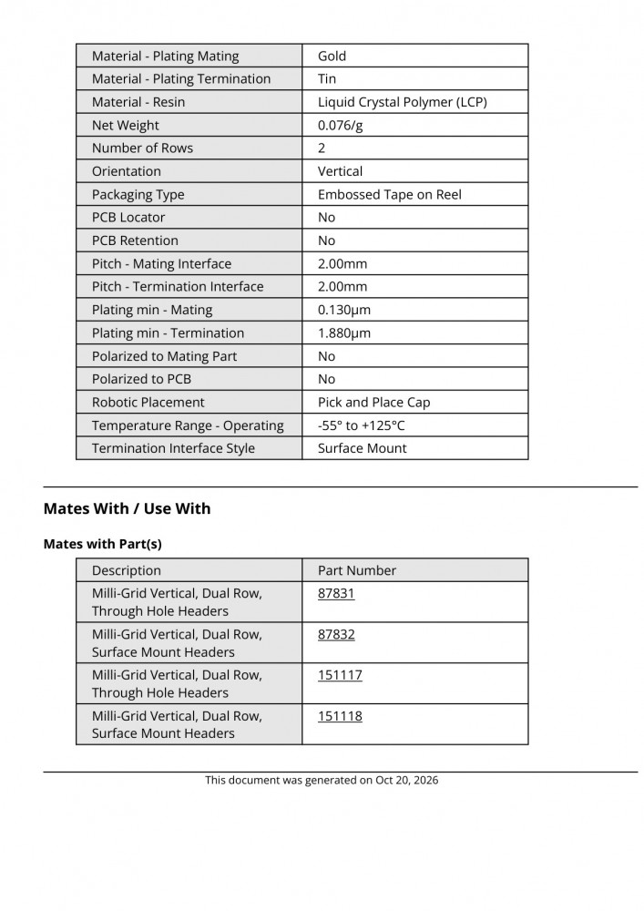 MOLEX 2173981149 technical document image 3