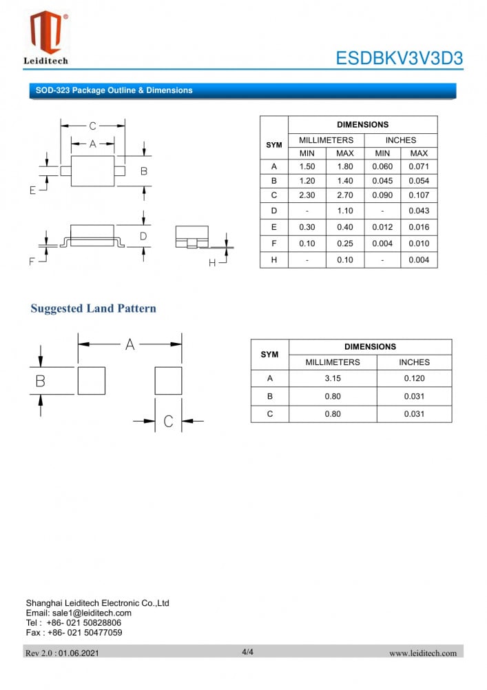 ESDBKV3V3D3 datasheet page 4