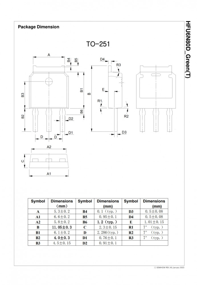 HFU6N80D datasheet page 7