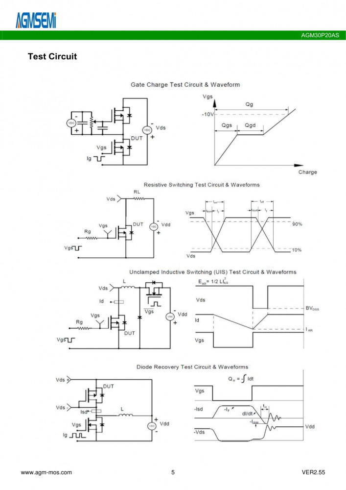 AGM30P20AS datasheet page 5