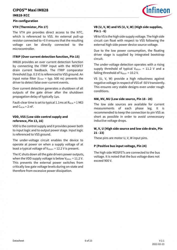 IM828 datasheet page 6
