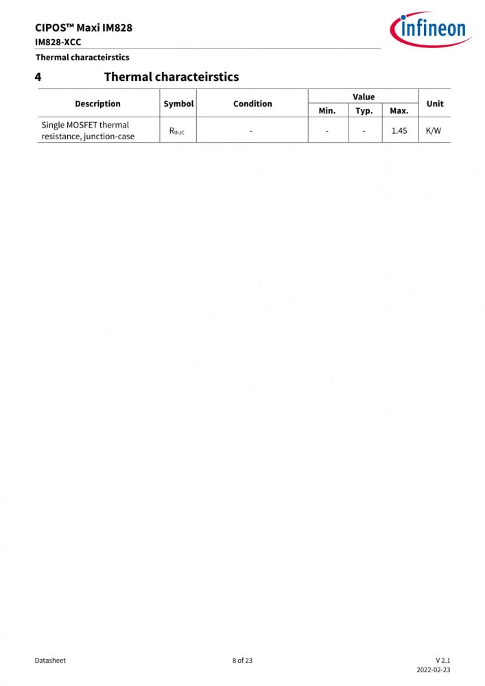 IM828 datasheet page 8