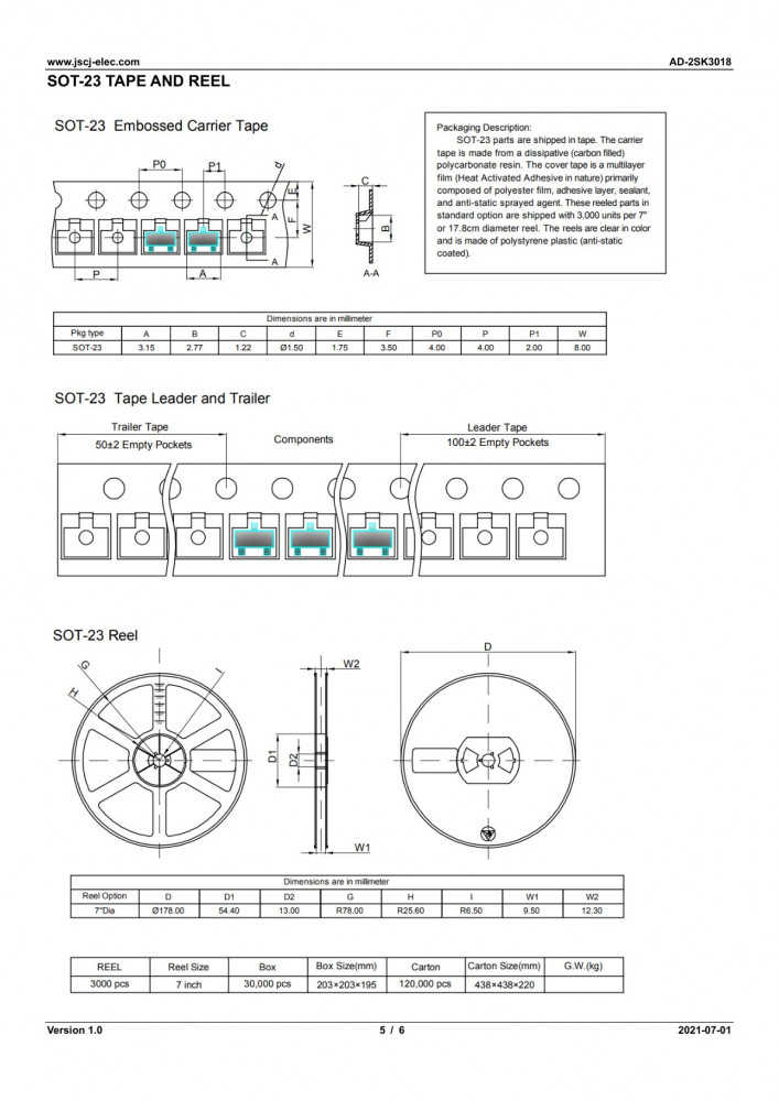 AD-2SK3018 datasheet page 5
