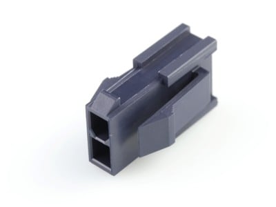 Mini-Fit Versa Color Receptacle Housing, Dual Row, Nylon 6/6 UL 94V-0, 6 Circuits, Glow-Wire Capable, Green
