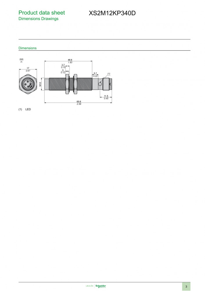 XS2M12KP340D technical document page 3