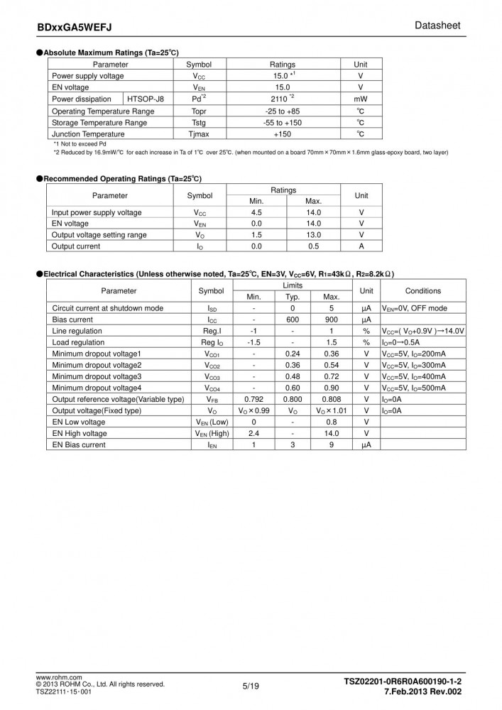 BD00GA5WEFJ-E2 datasheet page 5
