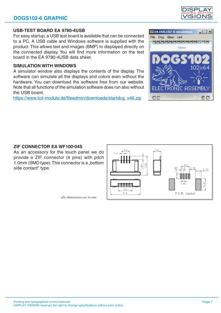EA DOGS102N-6 datasheet page 7