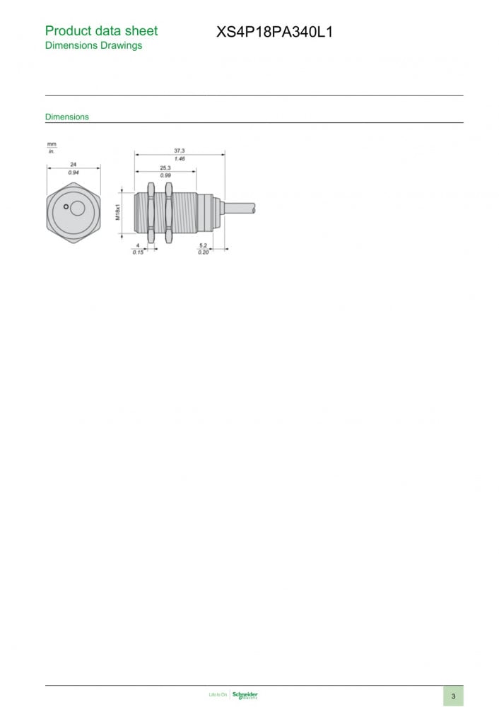 XS4P18PA340L1 technical document page 3