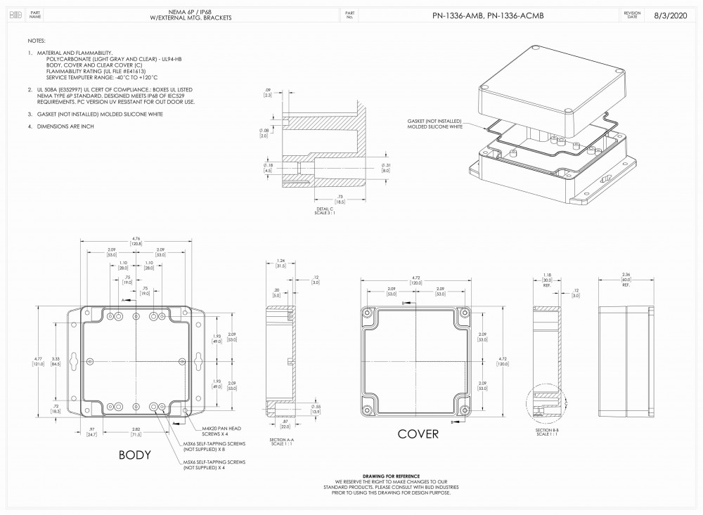 PN-1336-AMB technical document image
