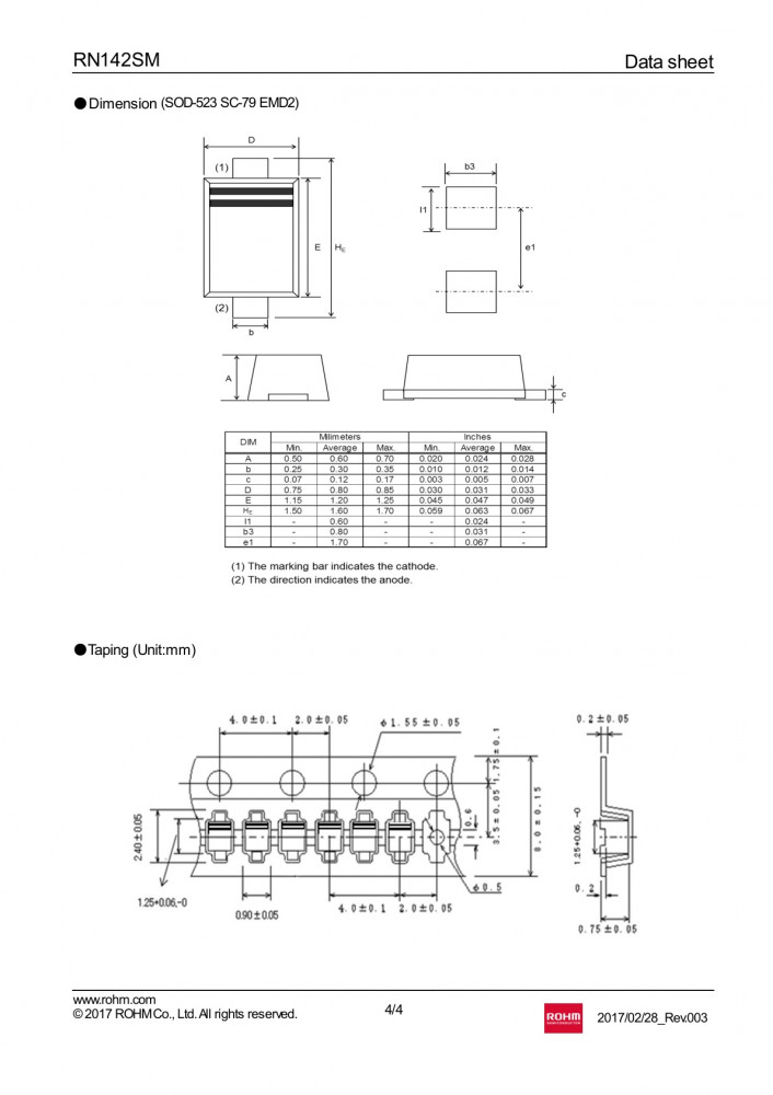 RN142SMT2R datasheet page 4