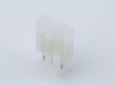 Sabre Right-Angle Header, 7.50mm Pitch, 3 Circuits, Glow-Wire Capable, 5.33mm Tail Length. for 2.40mm PCB, with Board Lock, Complies with the UL1977 finger proof access requirement