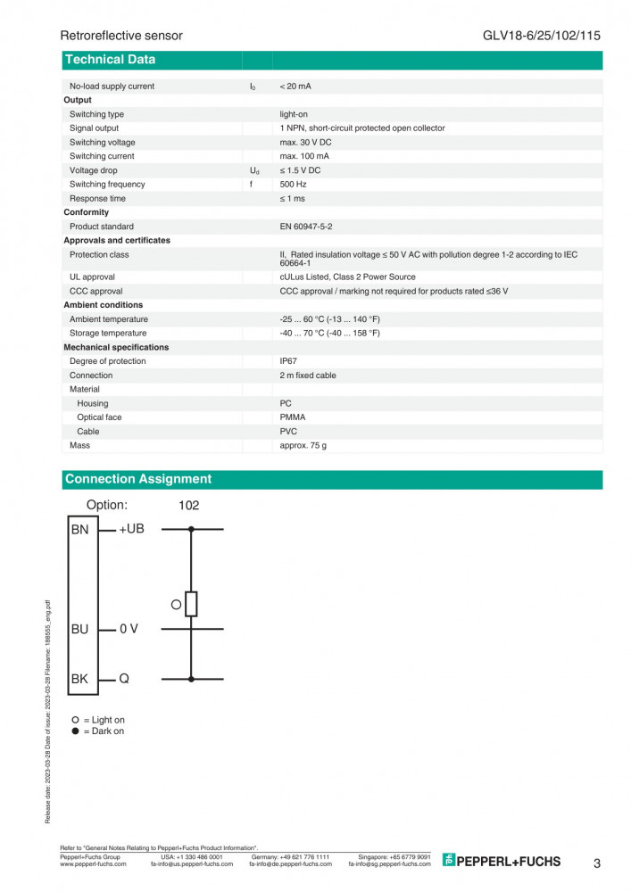 GLV18-6/25/102/115 documentation page 3