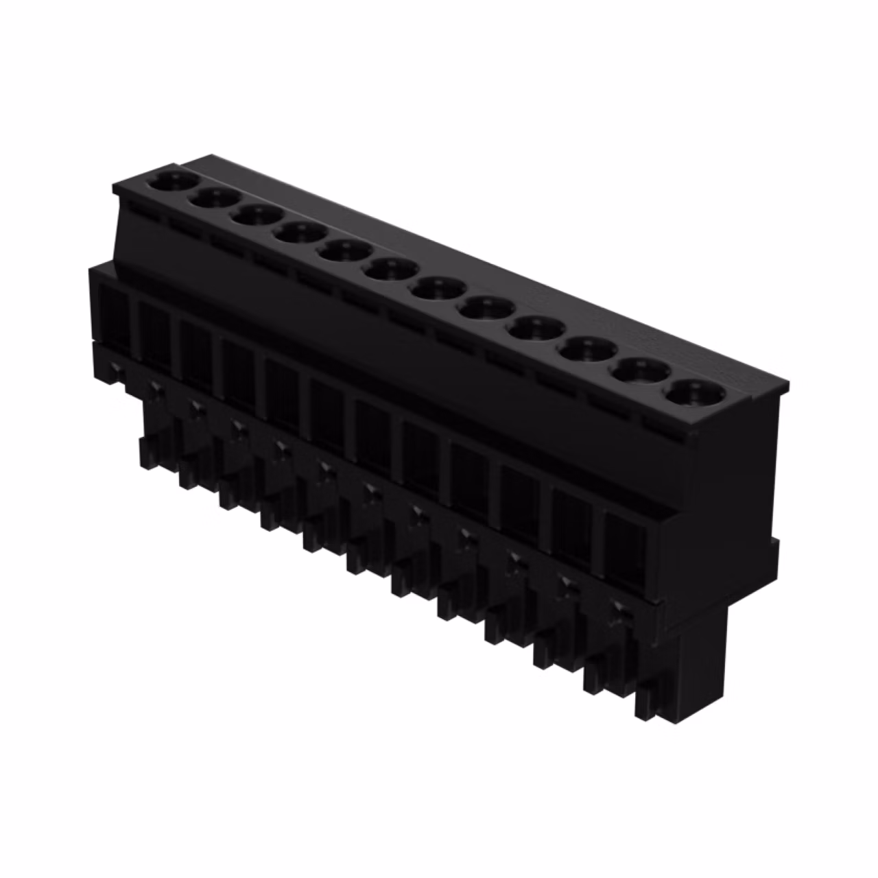 3.81mm Pitch Eurostyle Vertical Plug, Front Wire Entry, 12 Circuits for sale
