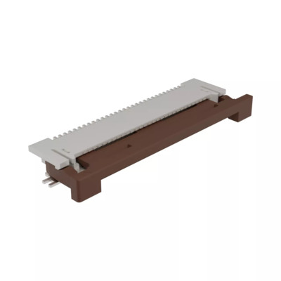 Easy-On FFC/FPC Connector, 0.50mm Pitch, Slider Series, Right-Angle, Bottom Contact, 2.00mm Height, 30 Circuits, Tin-Bismuth Plating for sale