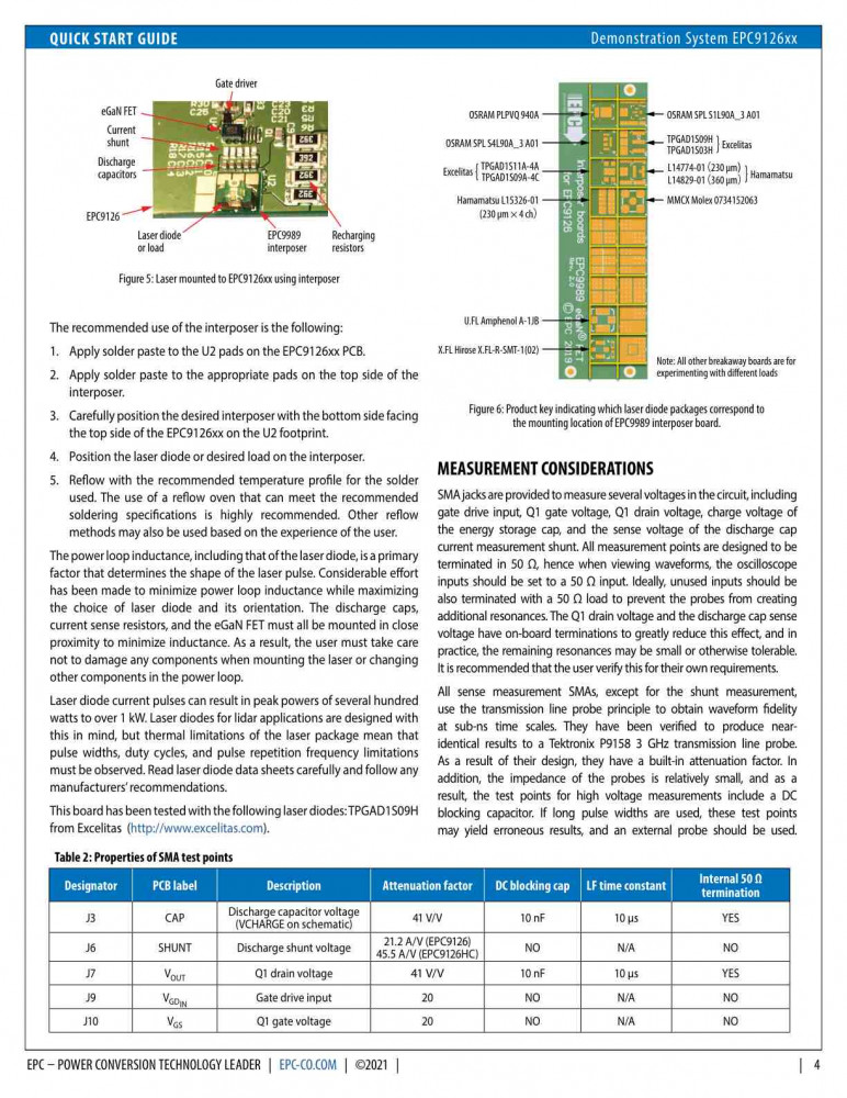 EPC9126HC documentation page 4