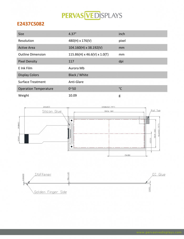 E2437CS082 technical document page
