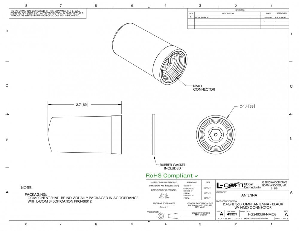 HG2403UR-NMOB technical document preview
