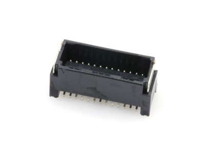 1.25mm Pitch, Micro-Lock Plus PCB Header, Dual Row, Vertical, Surface Mount, 0.10µm Gold Plating, Positive Lock, 20 Circuits, Blue