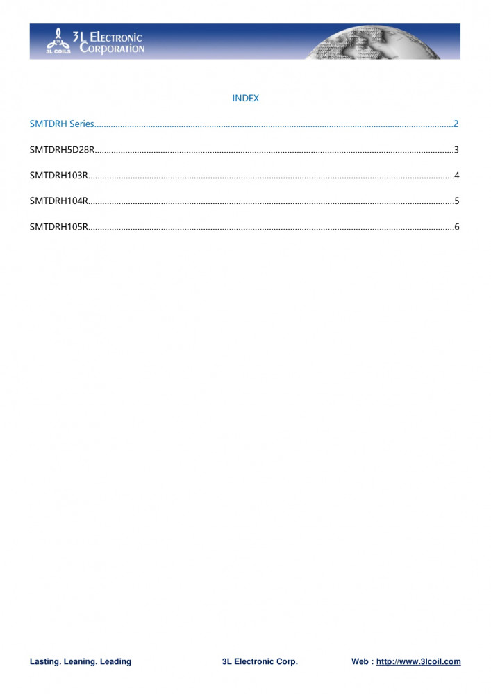 3L COILS SMTDRH series document page 1