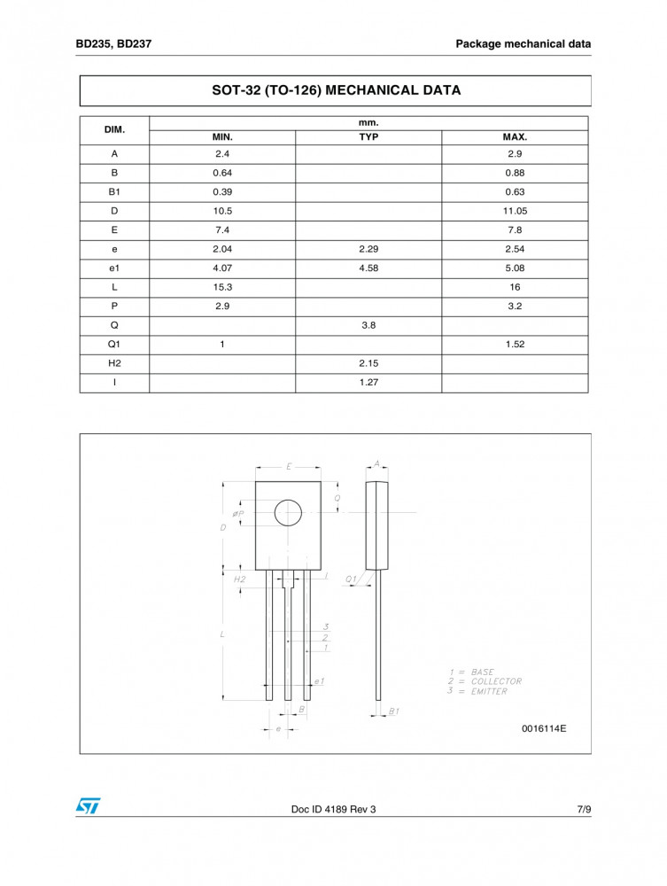 BD237 datasheet page 7
