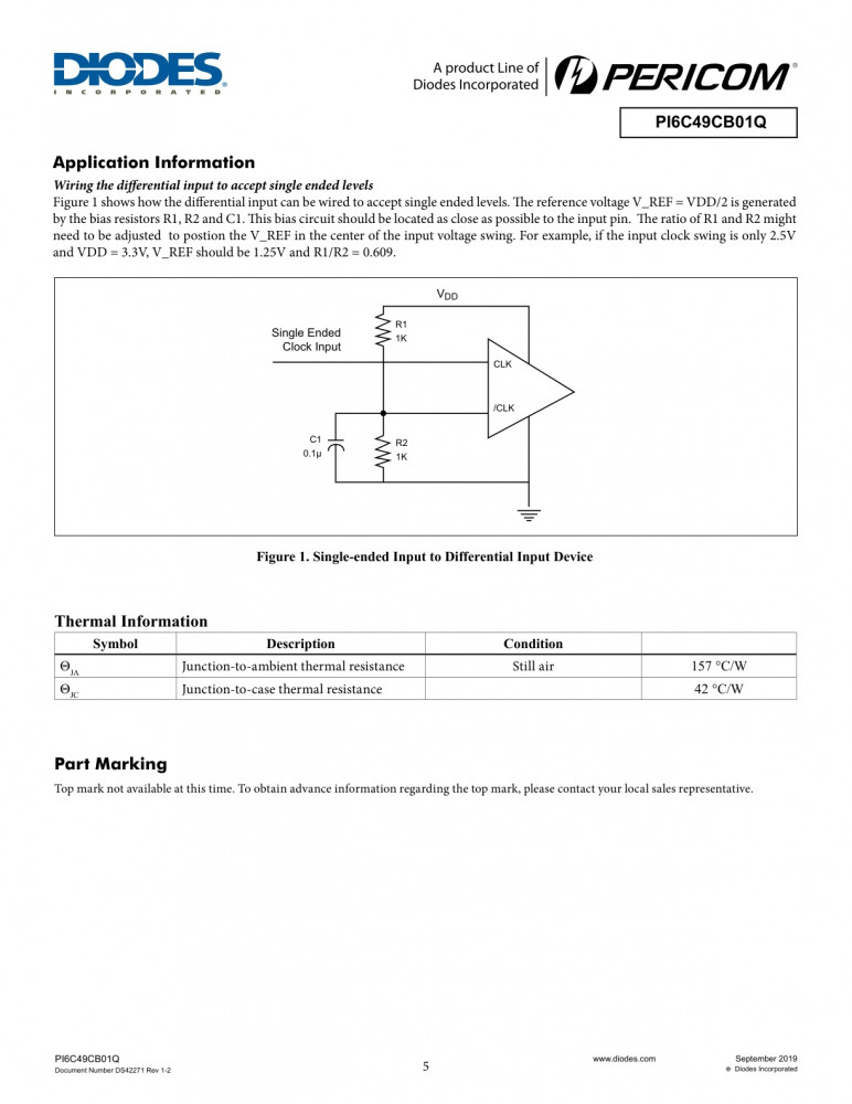 PI6C49CB01Q3WEX datasheet page 5